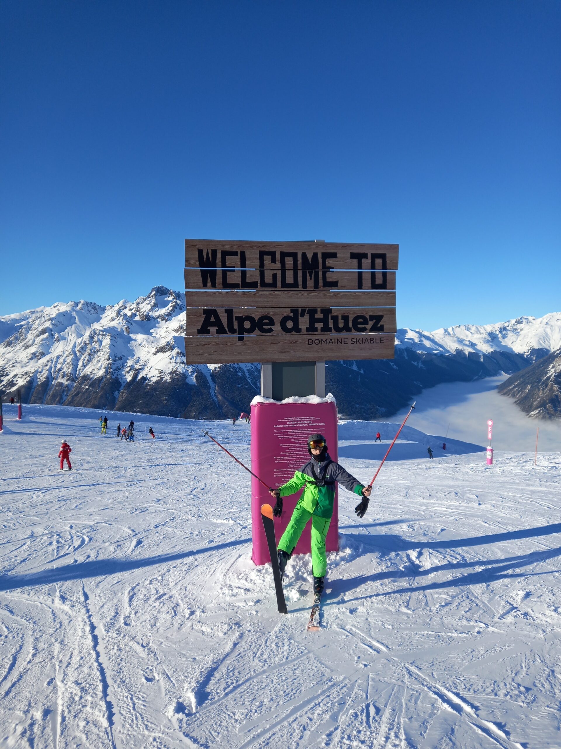 Skijanje u Francuskoj - fantastičan dan u Alpe d' Huezu - januar 2024 ...